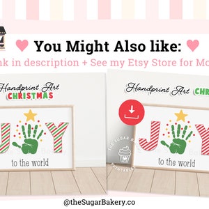 JOY Christmas Tree Handprint Art, Preschool Handprint Art Craft ...
