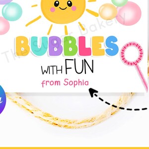 End of the School Year Bubble TAGS, I Hope Your Summer BUBBLES With Fun ...