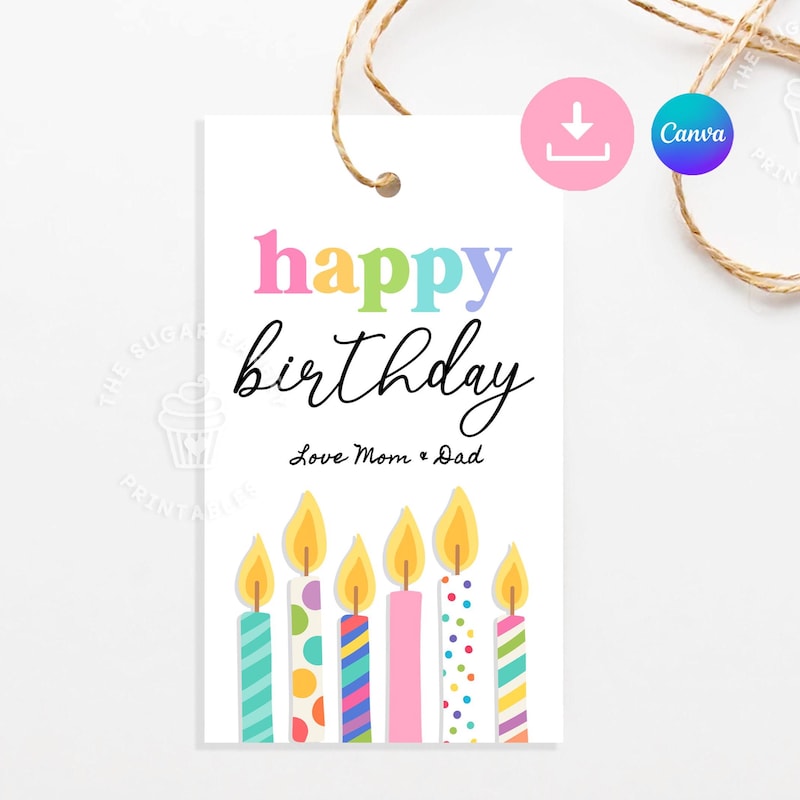 Birthday Gift Tag - 60+ Gift Ideas for 2025