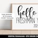 First Day of FRESHMAN YEAR Sign Printable 1st Day of 9th Grade School ...