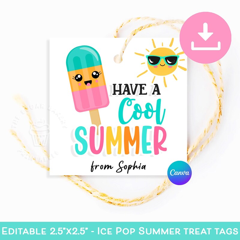 Popsicle Gift Tag - 60+ Gift Ideas for 2025