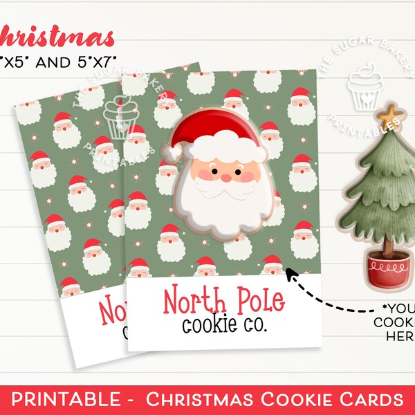 Christmas Cookie Card - Etsy