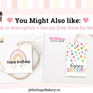 Happy BIRTHDAY Tags, You're the BALM Tags, Lip Balm Tags, Lip Chap Tags ...