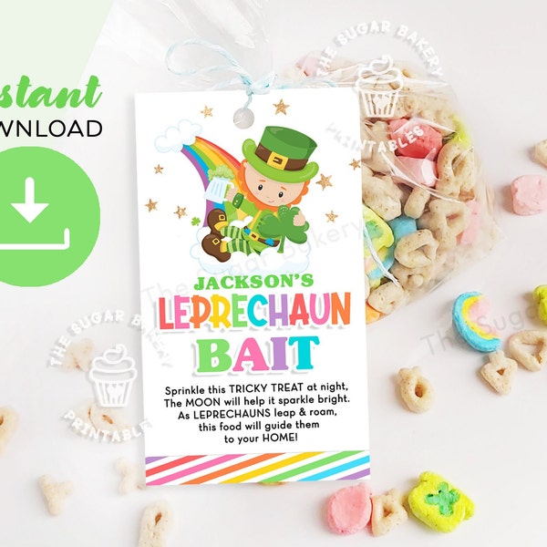 Leprechaun Bait Tag - Etsy
