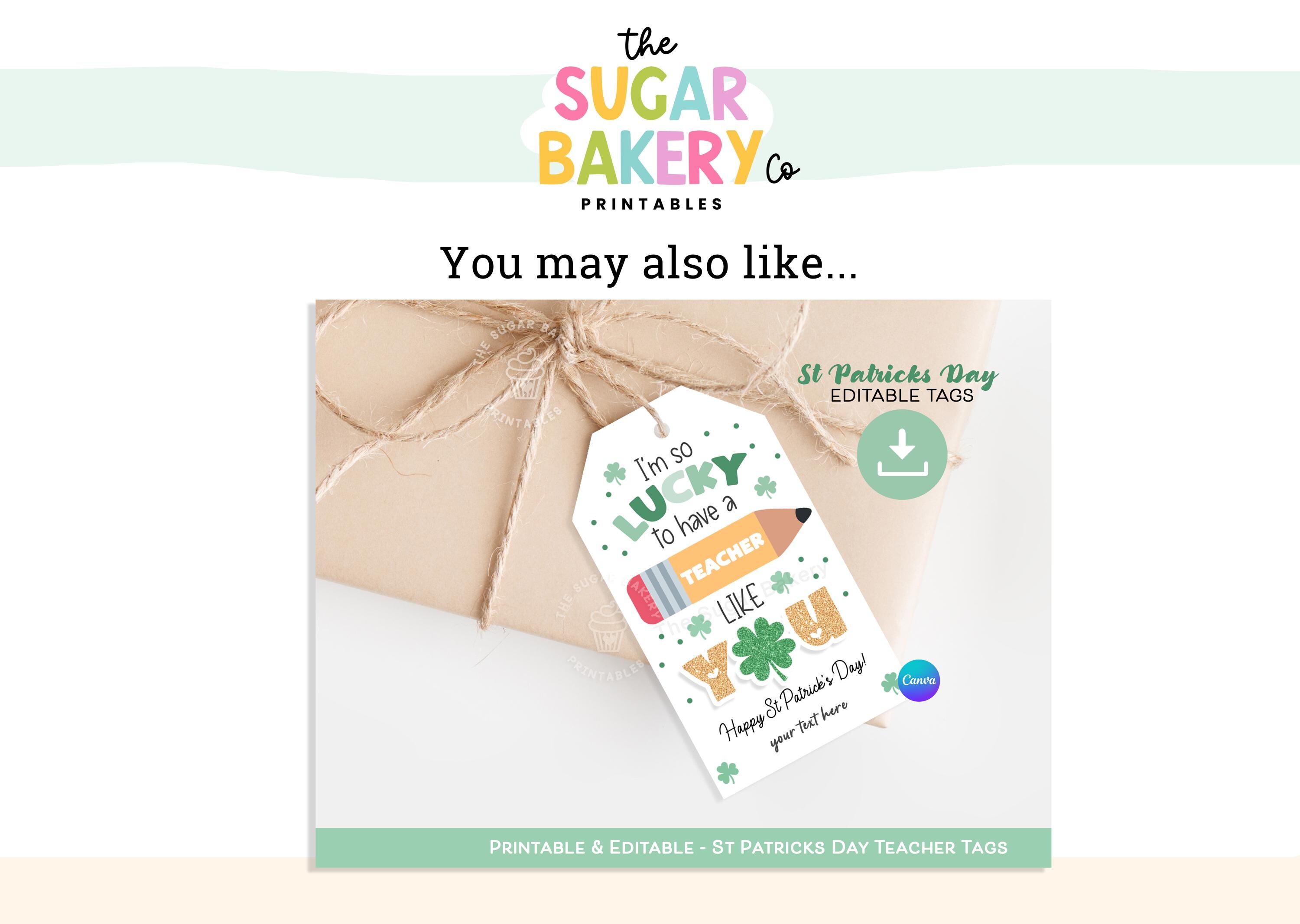 CEREAL-SLY Lucky FRIEND Appreciation Tag, Lucky Charm Cereal Tags, St ...
