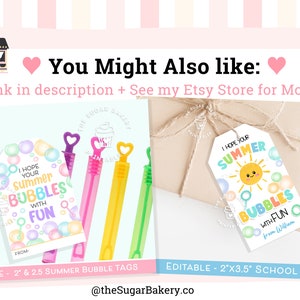 Hope You Have a BALL This Summer, EDITABLE End of School Year Gift Tag ...