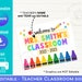 First Day of School CLASSROOM SIGN, Welcome to My Classroom, EDITABLE ...