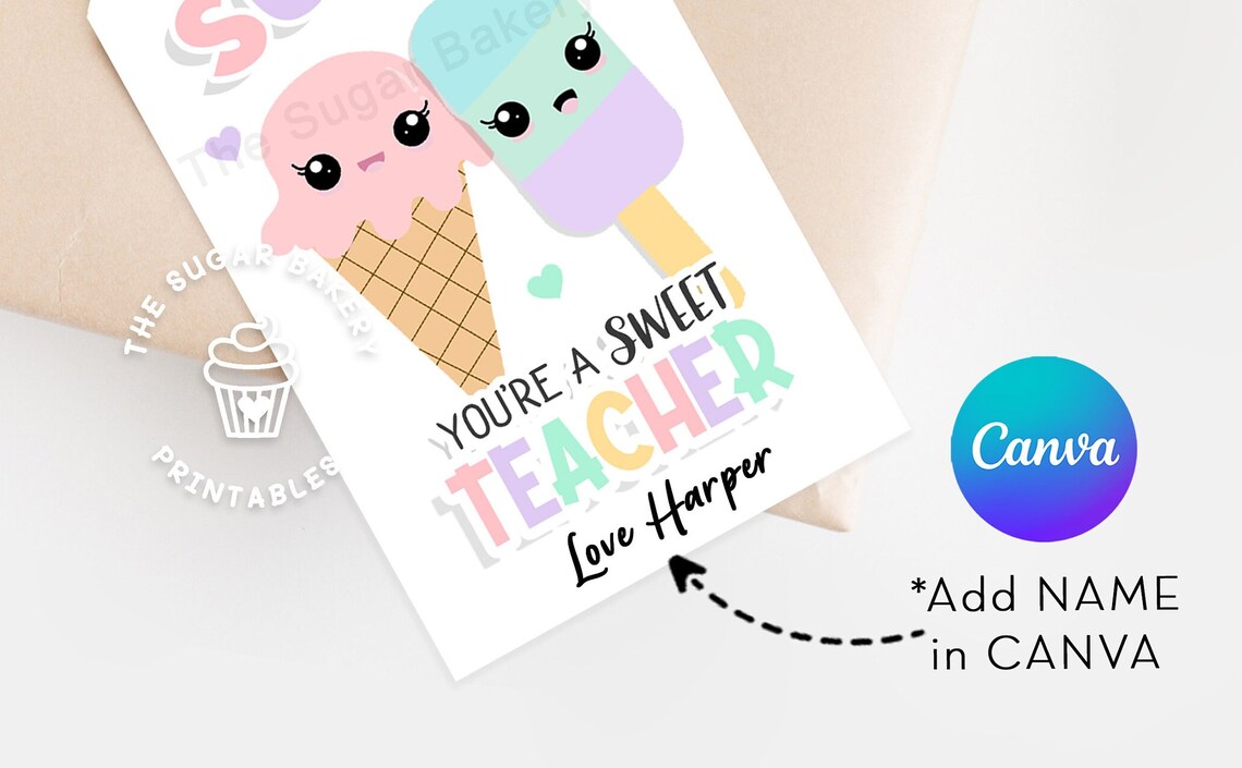 Teacher Appreciation Ice Cream TAGS, Here's the SCOOP Ice Cream Tags ...