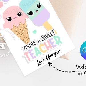 Teacher Appreciation Ice Cream TAGS, Here's the SCOOP Ice Cream Tags ...