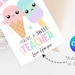 Teacher Appreciation Ice Cream TAGS, Here's the SCOOP Ice Cream Tags ...