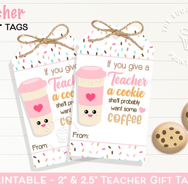 If You Give a Teacher a Cookie - Etsy