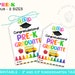 PRE-K Graduation Tags, Congratulations PRE-K Graduation Gift Tags, Pre ...