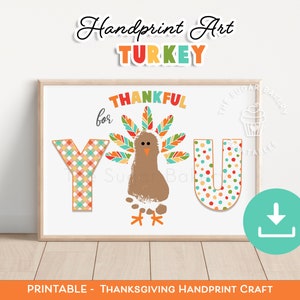 Thanksgiving Turkey Footprint Art, Fall Handprint Craft, Fall Handprint ...