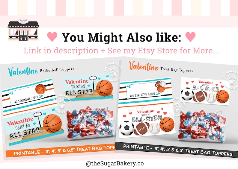 Printable ALL-STAR Sports Valentine Cards for Kids Football - Etsy