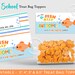 End of School Year Treat Bag Toppers GOLDFISH Snacks End of - Etsy