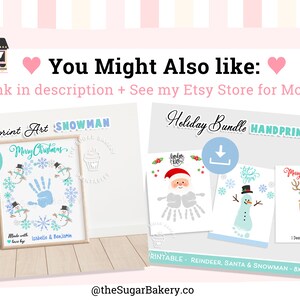 Snow Globe Handprint Art, Handprint Christmas Craft, Snowflake Snowman ...