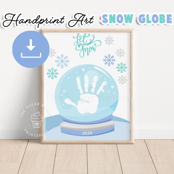 Christmas Handprint - Etsy