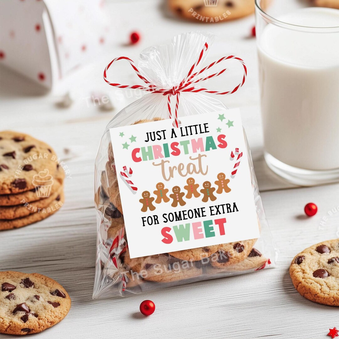 Christmas Treat Tags Printable Holiday Gift Tags for Kids Cute ...