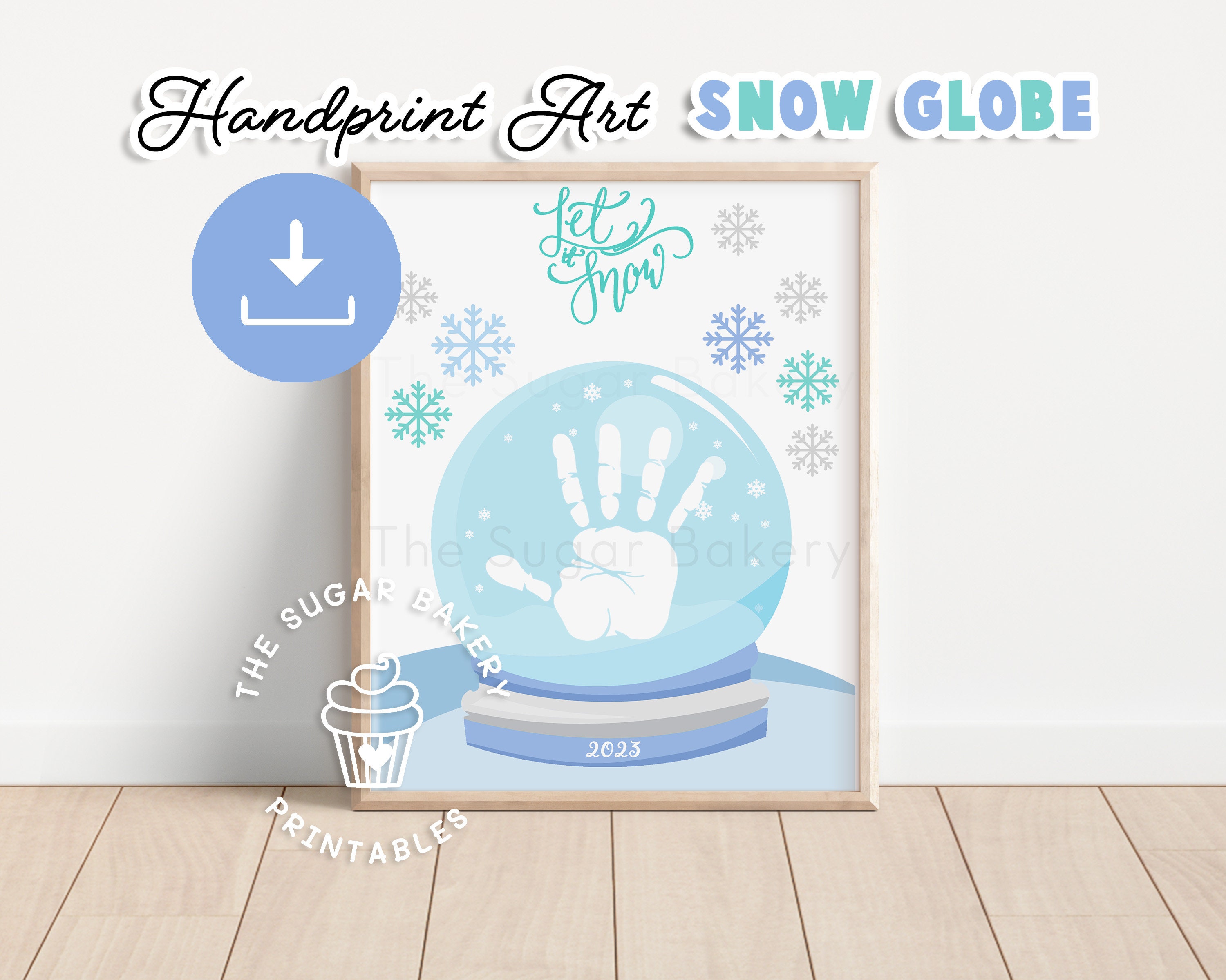 Snowflake Handprint