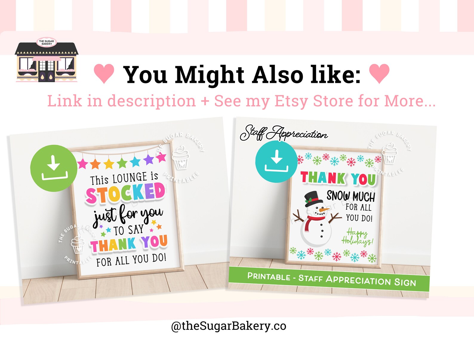 Printable Staff Appreciation Sign Teacher Employee - Etsy