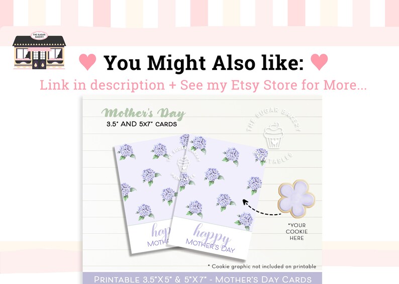 Printable Mothers Day Cookie Card, You Are the Best MOM Cookie Card ...