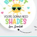 End of the Year Sunglasses GIFT TAGS, Your Future is so Bright You're ...