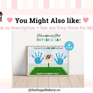 Fathers Day Handprint Art, BASEBALL Handprint Craft, Fathers Day ...