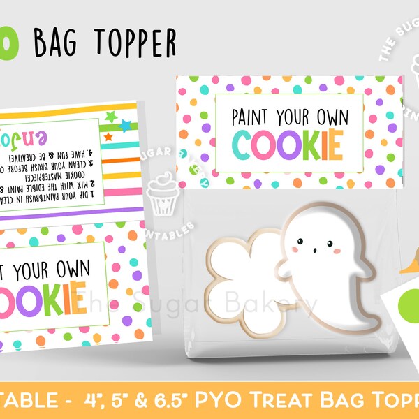 Treat Bag Toppers - Etsy