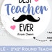 Teacher Appreciation TAG, Mustache TEACHER Tag, Male Teacher ...