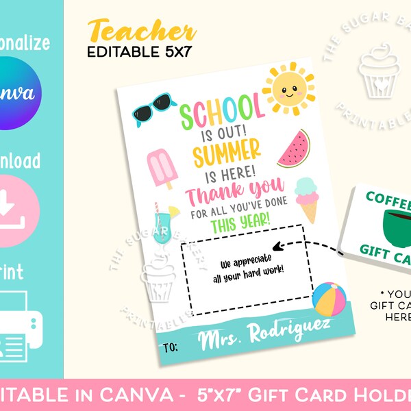 End of Year Teacher - Etsy