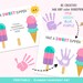 Summer Handprint Craft, Have a SWEET Summer ICE CREAM Popsicle ...