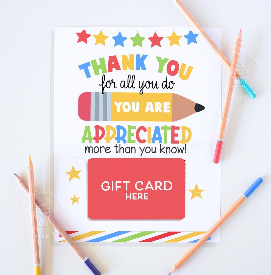 EDITABLE Teacher GIFT CARD Holder, Teacher Coffee Gift Card Holder ...