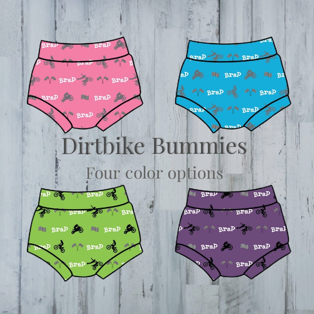 Dirtbike Bummies Shorties Bloomers Pants Motocross Baby | Etsy