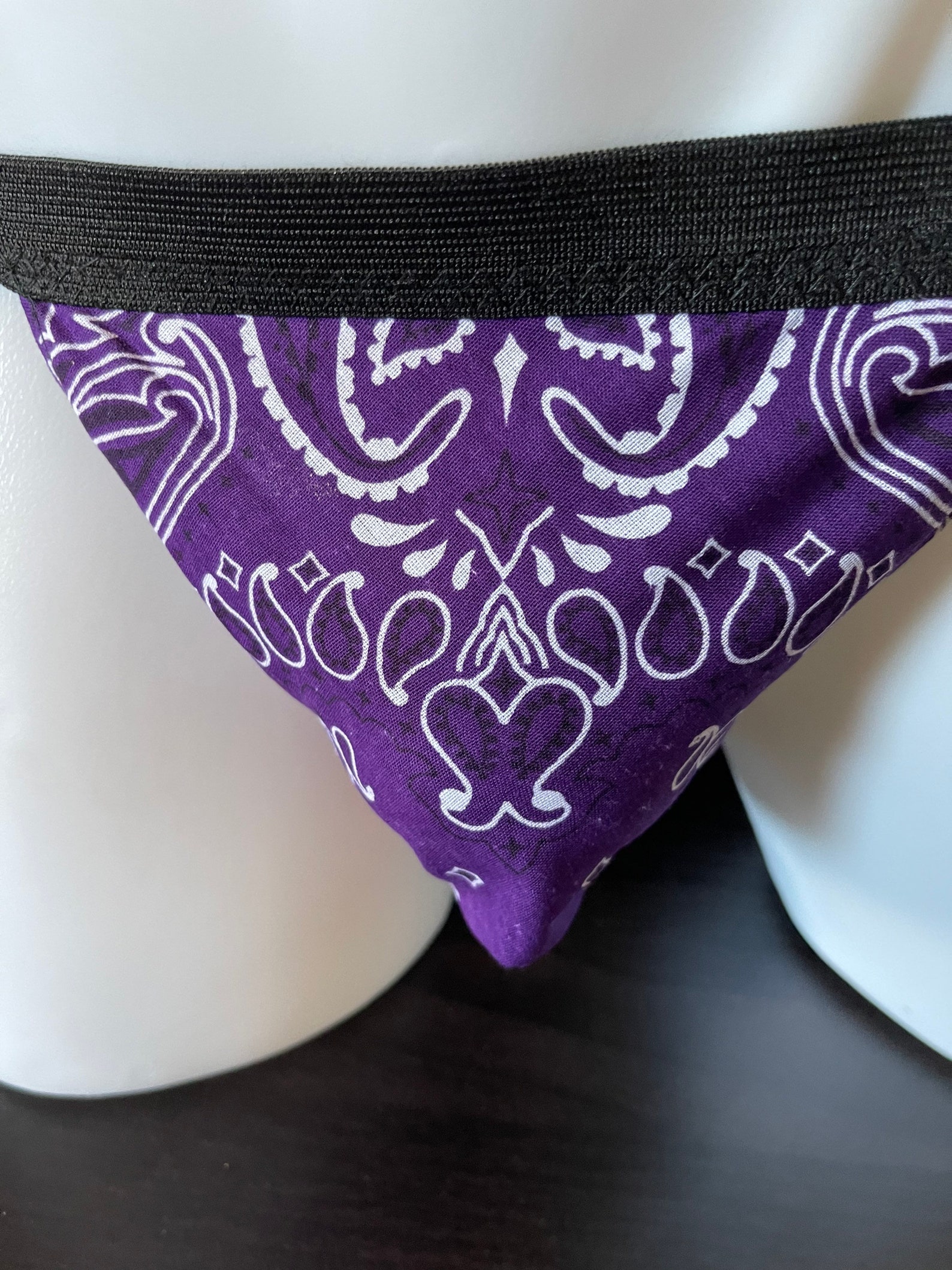 Men's Purple Hanky Code Bandana Jockstrap LGBTQ | Etsy