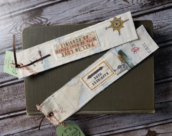 World Map Bookmarks - Etsy
