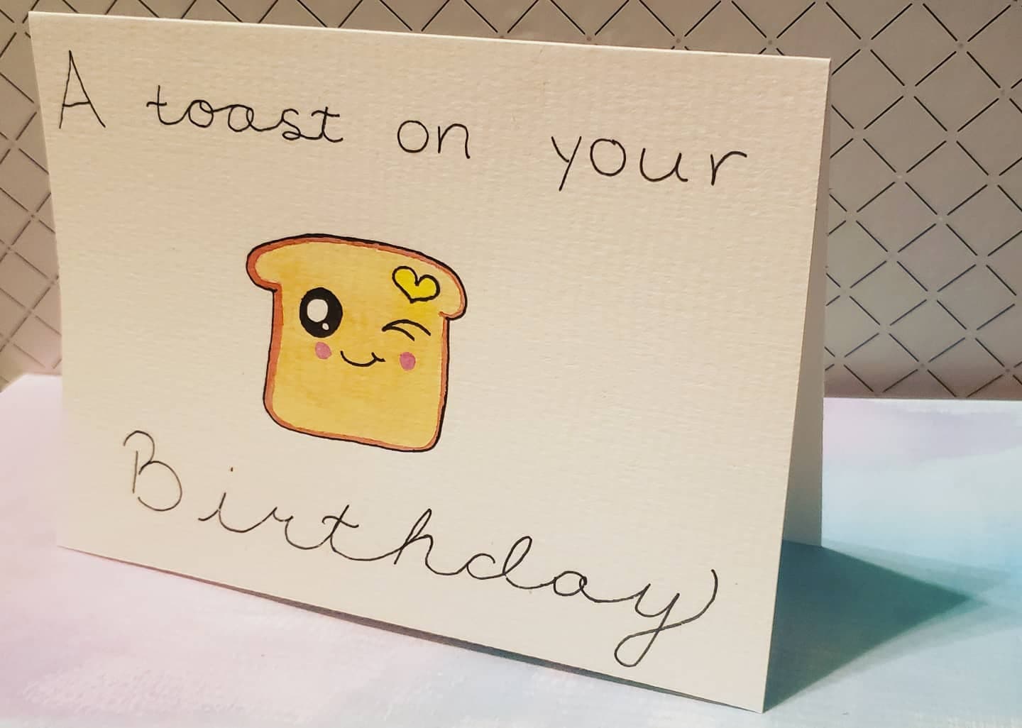 Birthday Toast Card - Etsy