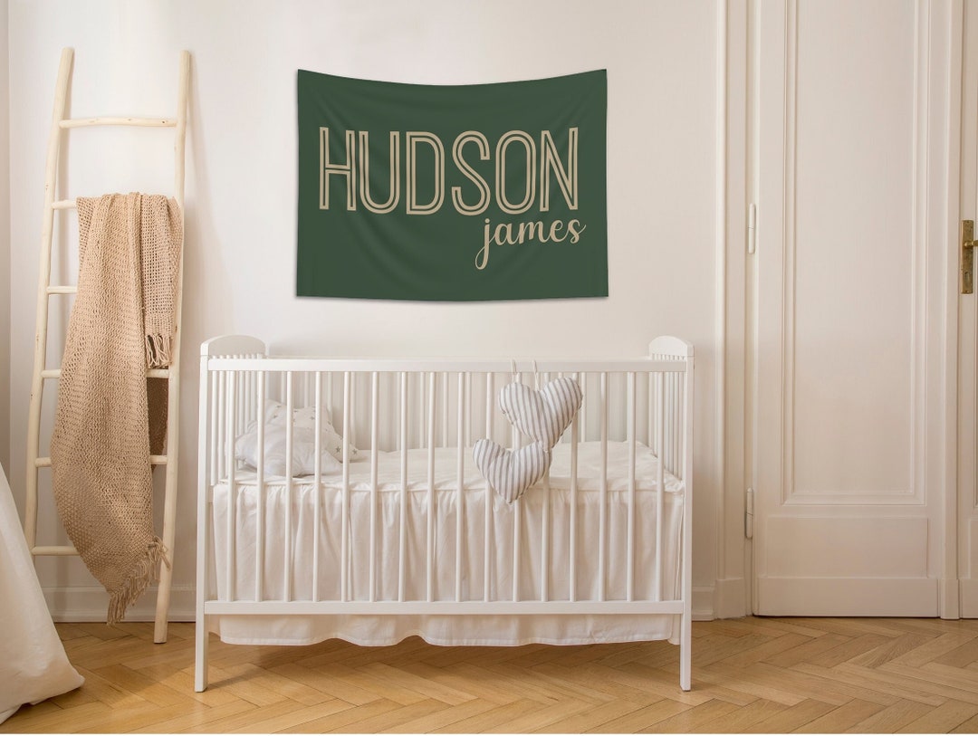 Name Banner for Nursery or Kids Room, Kids Name Sign for Wall, Name ...