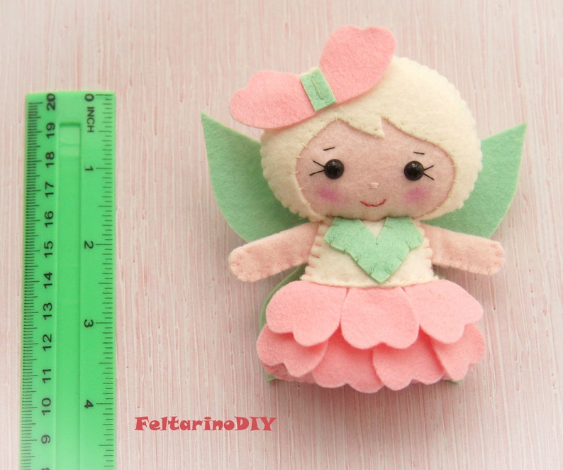 Fairy sewing pattern Fairy doll pattern Felt fairy pattern | Etsy