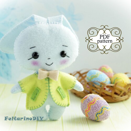 Hatching Bunny PDF Sewing Pattern-diy Project-easter | Etsy