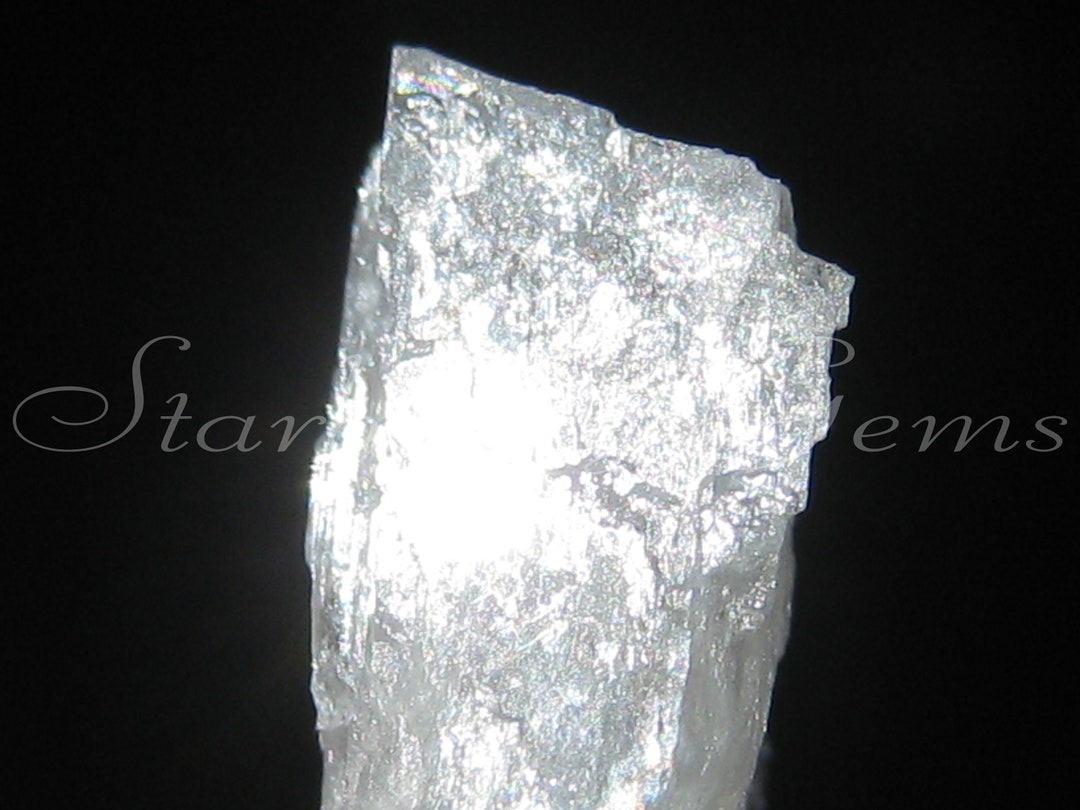 One Rare Natrolite Crystal Most With Rainbows Genuine & Natural Raw ...
