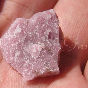 One Rare Pink Petalite Crystal From Brazil Genuine & Natural Museum ...