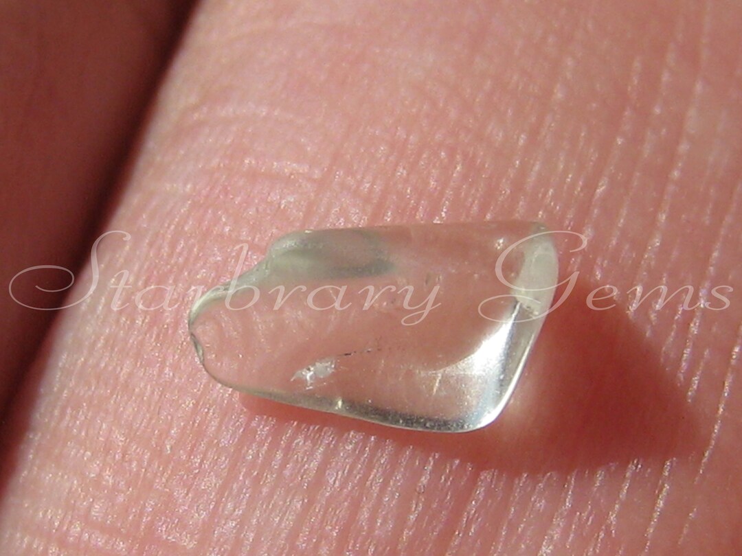 One Rare Green Herderite Crystal Genuine & Natural Polished Water Clear ...
