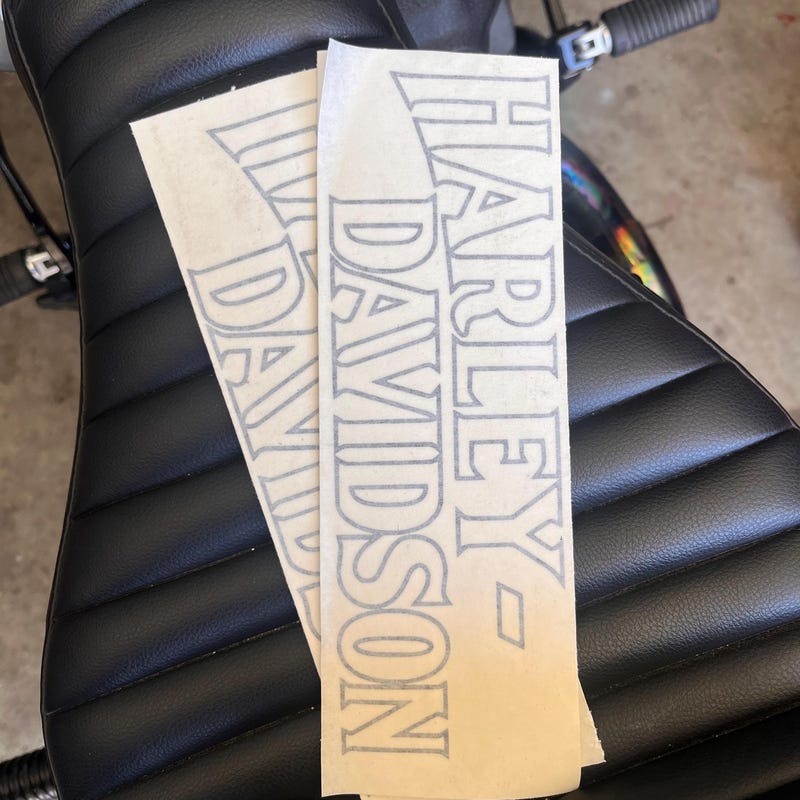 Harley Davidson Stickers - Etsy