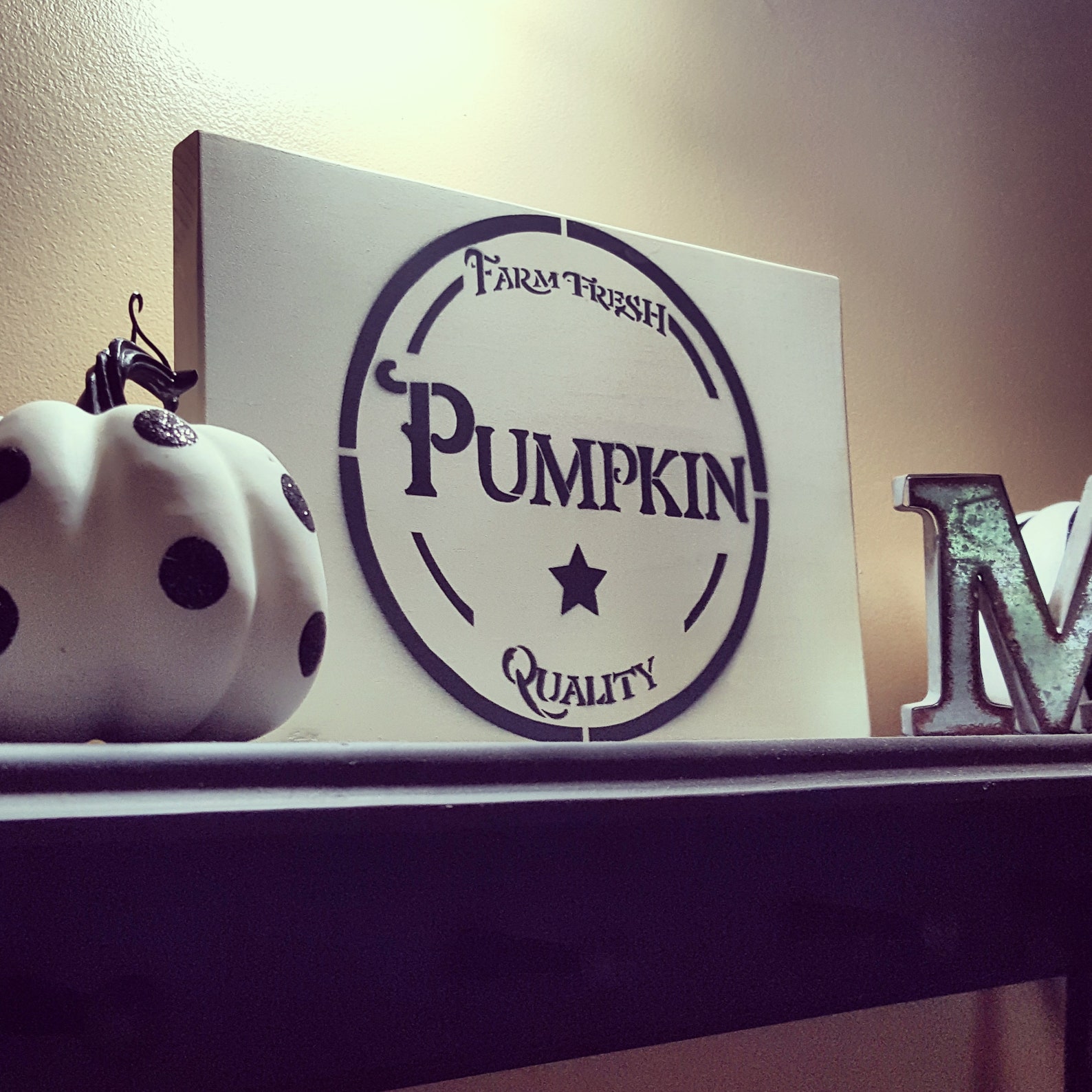 Pumpkin Sign - Etsy