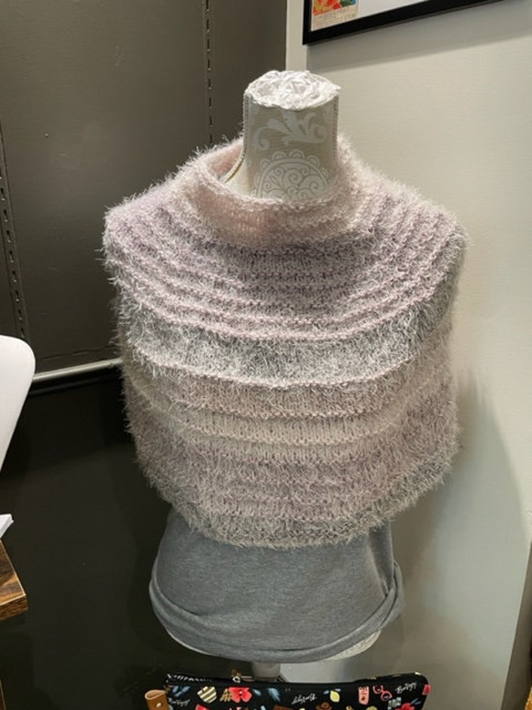 Handknit Caplete / Cowl / Cape - Etsy