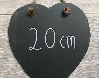 Handmade Natural Slate 3 Hanging Chalkboard Shabby Chic - Etsy