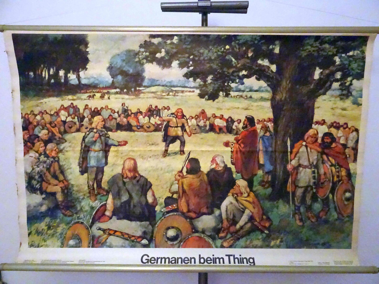 Vintage School Chart | Germanic Thing - 50s Rare! Retro, Vintage ...