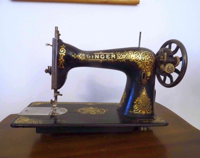 Original Antique Singer Sewing Machine From 1907 - Very Rare! Serial ...