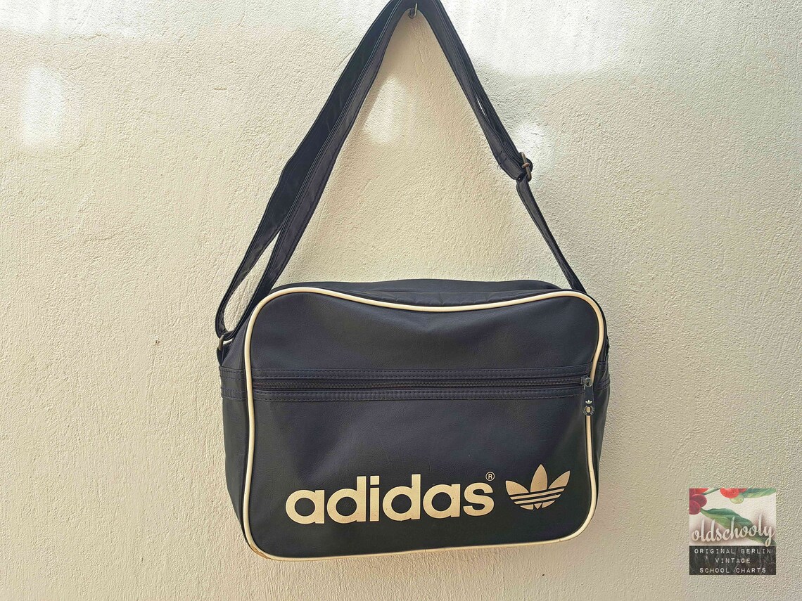 Vintage Sport Bag Adidas 30 Original 1980s Dark Blue Rare - Etsy