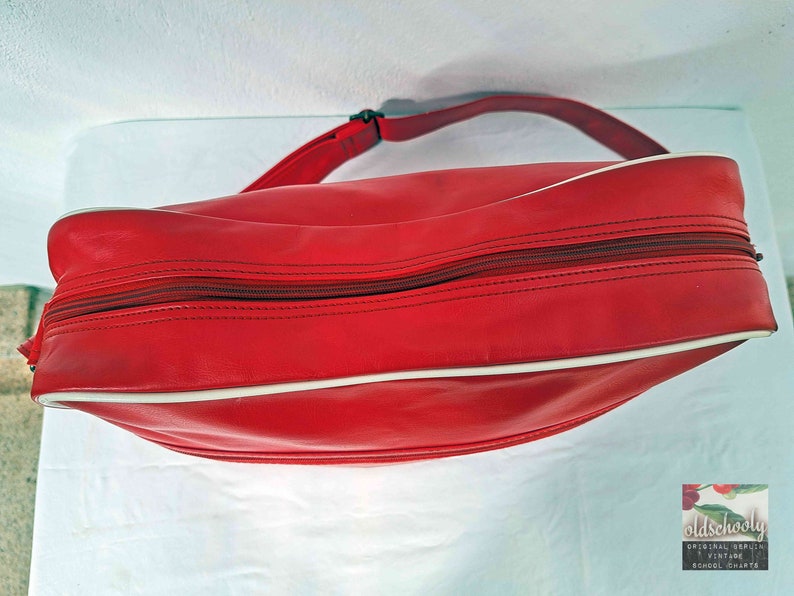 Vintage Sport Bag Adidas 14 Original 1980s - Red - Rare! Antique ...